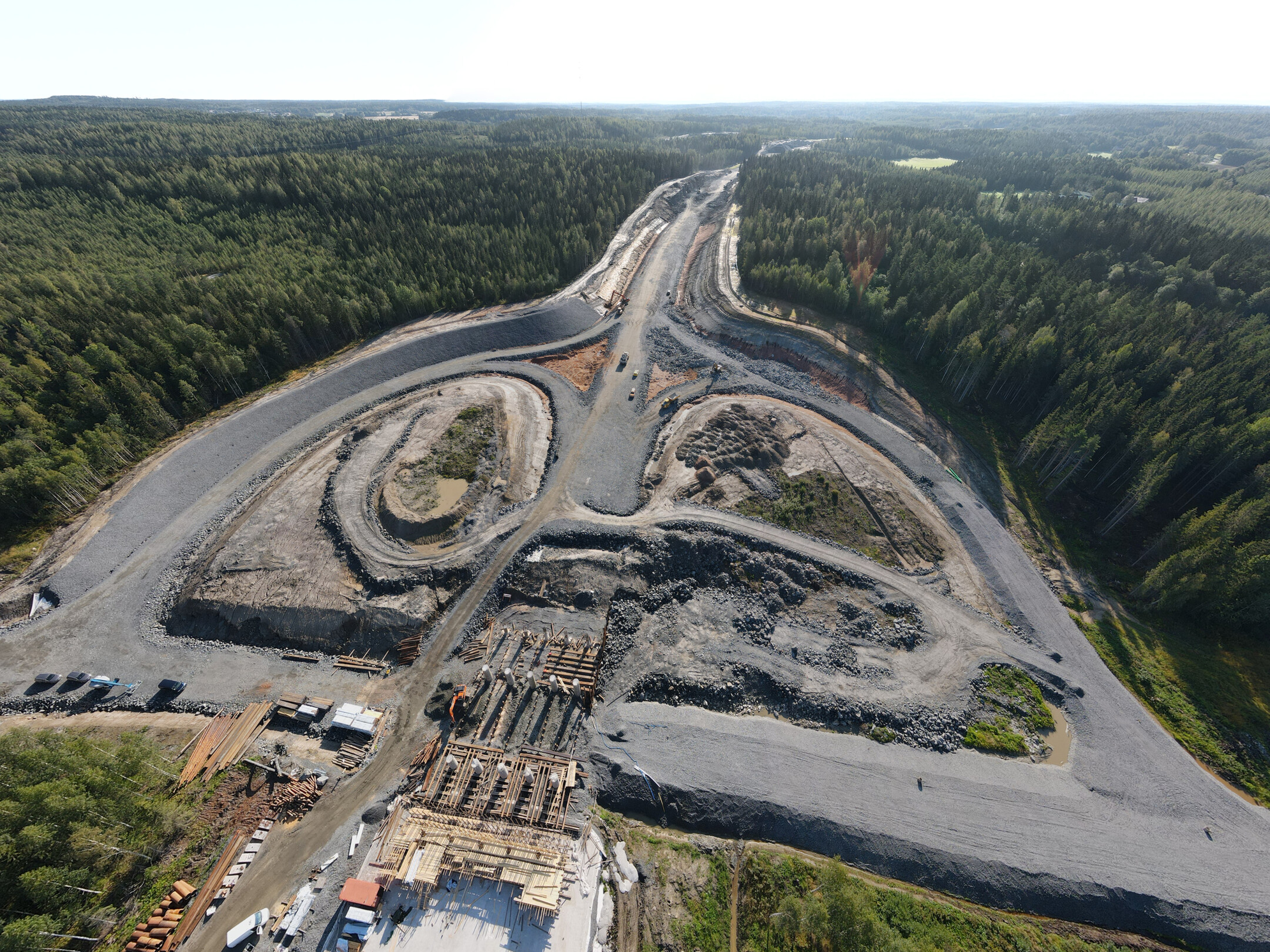 The Hämeenkyrönväylä project has a special focus on the environment ...