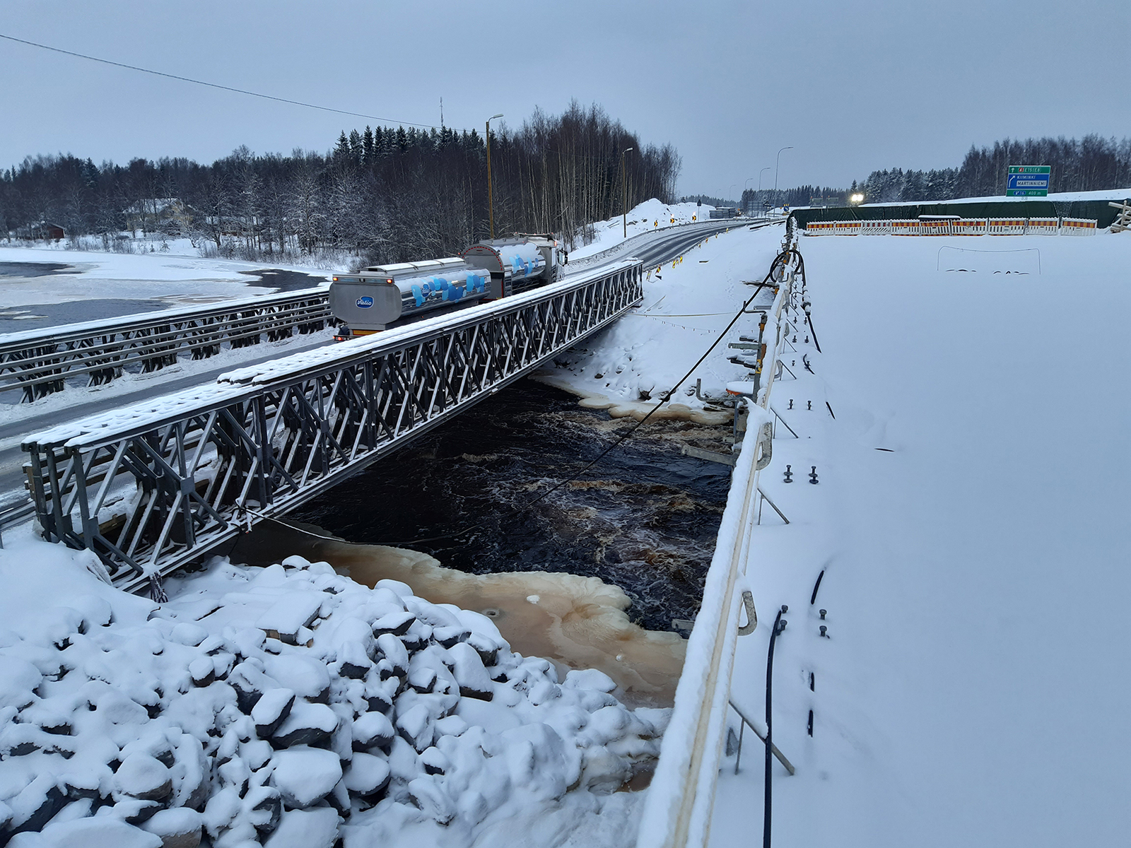 Destia paransi pohjoisen valtaväylää nelostietä - Destia